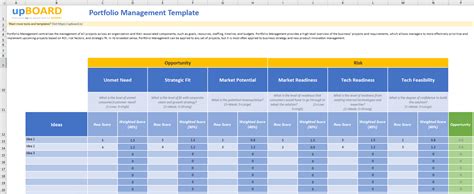 Project Portfolio Management Excel Template Sexiz Pix