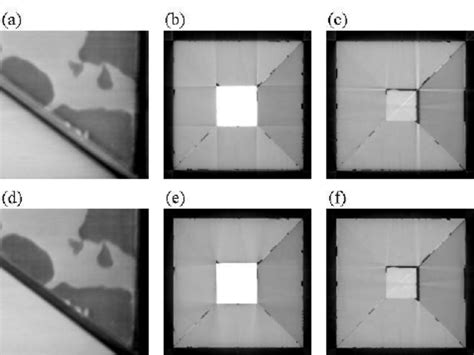 Cuts Through The Reconstructed 3d Distribution Of The Refractive Index