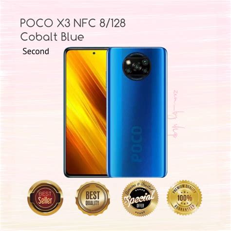 Jual Fullset Poco X Nfc Gb Gb Cobalt Blue Indonesia Shopee Indonesia