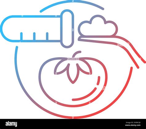 Food Testing Gradient Linear Vector Icon Stock Vector Image And Art Alamy