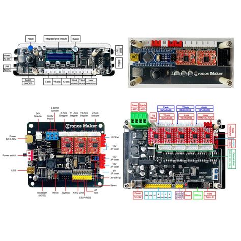 Grbl Cnc Controller Control Board Portable 2 Axis 3 Axis 4 Axis Motors For Tool Laser