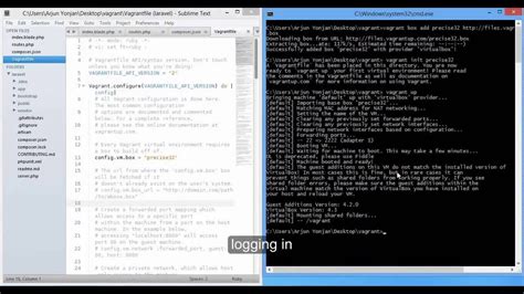 Vagrant Vagrant Box Add Init Up Ssh Add Create And Login To Vm 720p