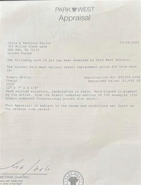 Romero Britto Romero Britto “cheryl” Resin Sculpture Mutualart