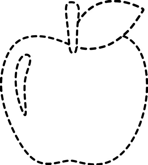 Apple Tracing Illustration 47592415 Png