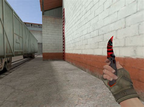 Flip knife Crimson Ruby модель Ножи для CS 1 6