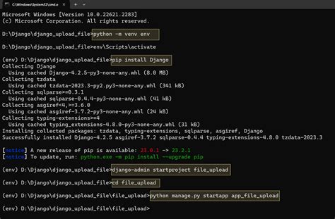 Upload A File In Django