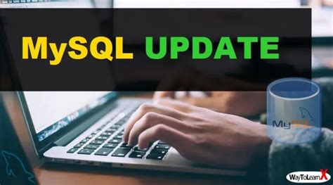 mysql update waytolearnx