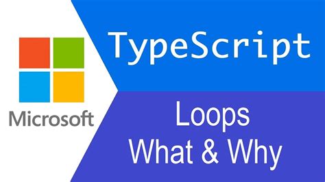 Typescript Tutorial Loops What And Why Youtube