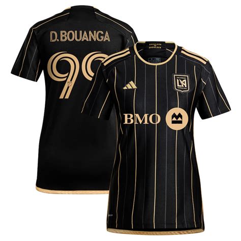Womens Lafc Denis Bouanga Adidas Black 2024 Primary Replica Player Jersey