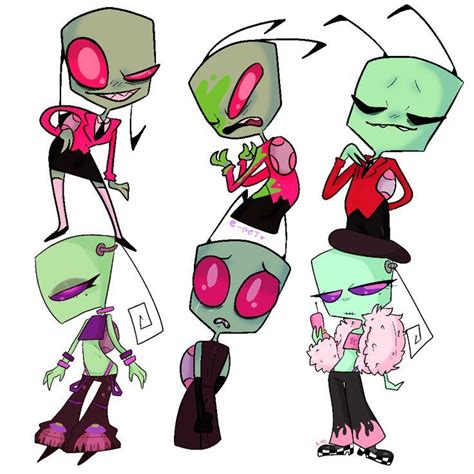 Pin By Andres Martinez On Invader Zim Invader Zim Swag Era Art Reference Poses