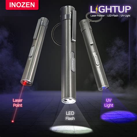 16 Inozen Light Up 3in1 레이져포인터 후레쉬