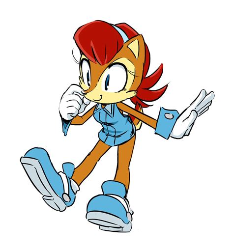 Sally Acorn Idw Version Design By Brandonallen1213 On Deviantart