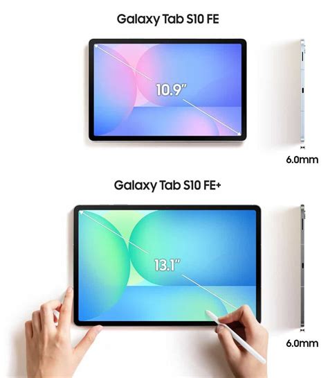 Samsung Leak Reveals Galaxy Tab S10 Fe Plus Is Almost As Thin As The