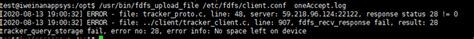 Fastdfs 磁盘空间不足（trackerquerystorage Failerror No 28error Info No
