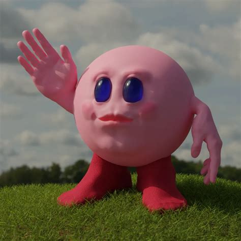 Realistic Kirby By Adritor Dekay Download Free Stl Model