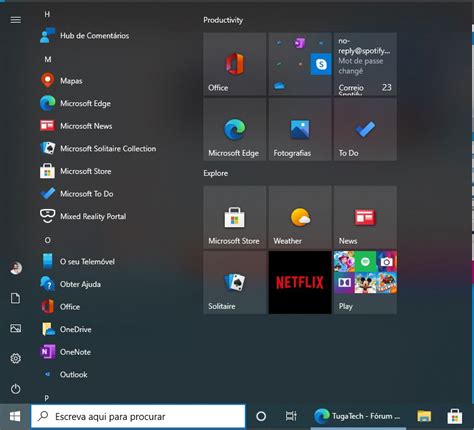 Windows 10 Veja Como Obter O Novo Menu Inicial Tugatech