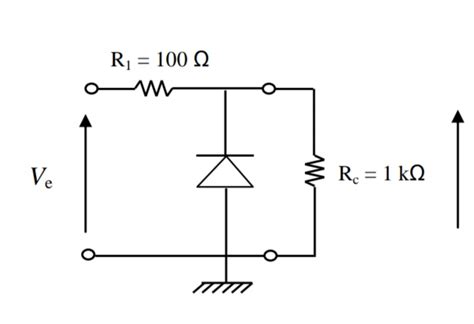 Circuit Analysis Diode And Voltage Divider Electrical Engineering