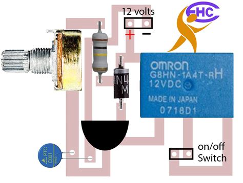 DIY Fan Controller Circuit With PTC Resistor