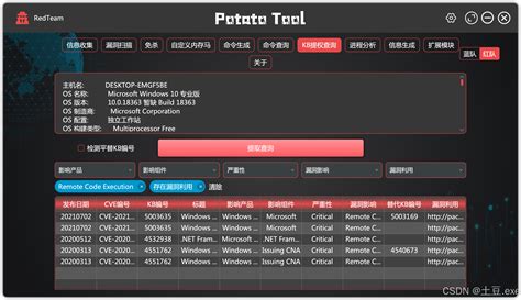 Github Hotboy Javapotatotool 这款工具是一款功能强大的网络安全综合工具，旨在为安全从业者、红蓝对抗人员和