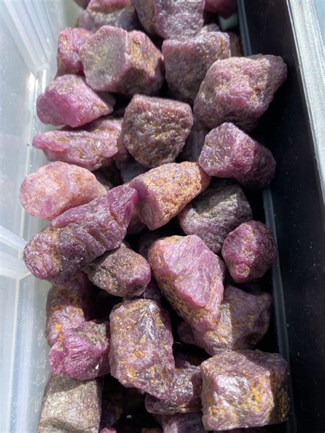 Raw Ruby Crystal 1g To 55g Grade Aaa Natural Ruby Stone Rough Ruby