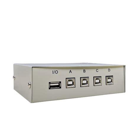 Ports USB Switch Manual Sharing Device Dual Comp Grandado