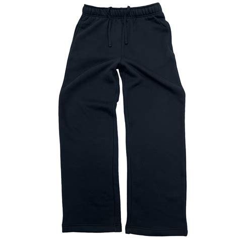 350 Gsm Black Fleece Sweatpants Lucidblanks