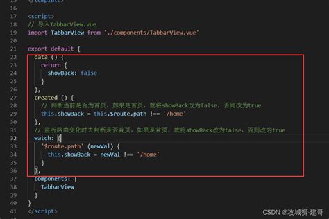 【vue】微商城（三） 添加顶部标题栏返回按钮功能实现vue返回按钮攻城狮·建哥的博客 Csdn博客