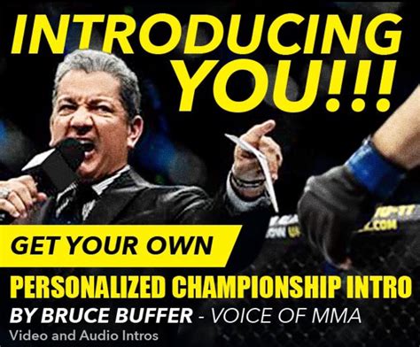 Bruce Buffer Bruce Buffer Added A New Photo Bruce Buffer Bruce Buffer Added A New Photo