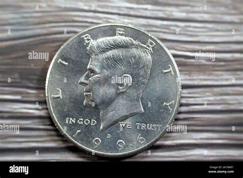 The Kennedy Half Dollar 50 Cent Coin Issued By The United States Mint
