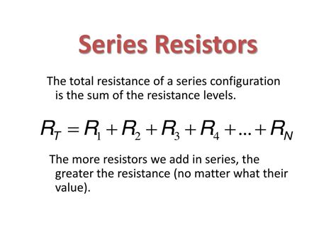 PPT Resistors In Series Introduction PowerPoint Presentation Free Download ID