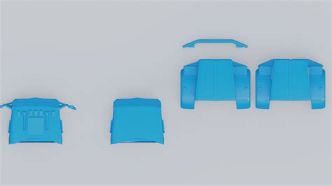Stl File Kenworth T800 Truck Cabin 🚚・3d Print Model To Download・cults