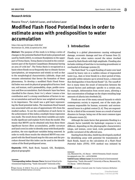 Modified Flash Flood Potential Index Pdf