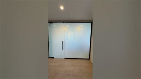 Opaque Smart Film Install Nycsmartglass Smartfilm Youtube