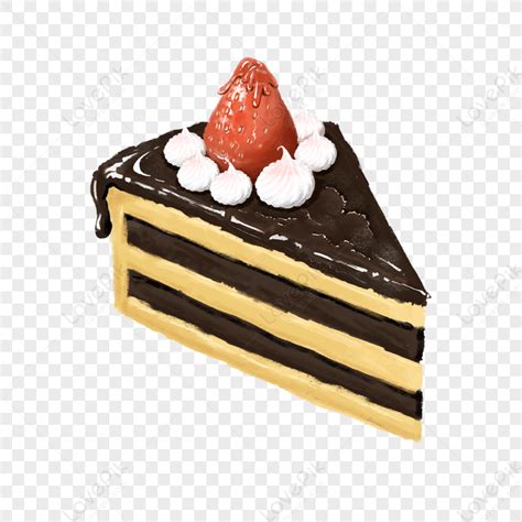 샌드 쓰레기 딸기 일러스트 진짜 케이크 디저트 생일 커피 에그 휴일 Png 일러스트 무료 다운로드 Lovepik