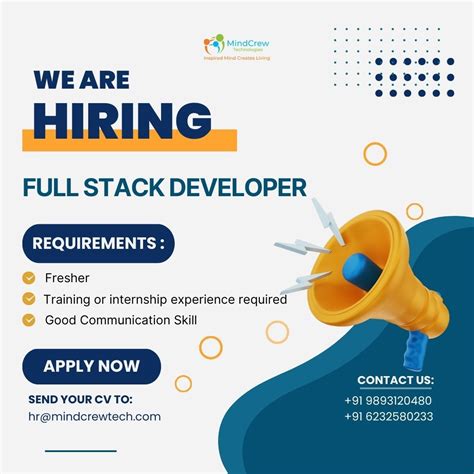 Fullstackdeveloper Techjobs Hiringnow Developerjobs Joinourteam