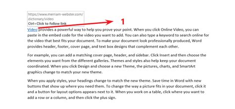 How To Insert A Hyperlink In Ms Word Officebeginner