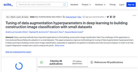 Tuning Of Data Augmentation Hyperparameters In Deep Learning To
