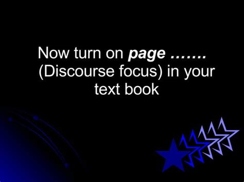 Reading Discourse Ppt