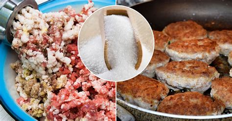 Сахар нужно добавлять в фарш для котлет полезный ингредиент