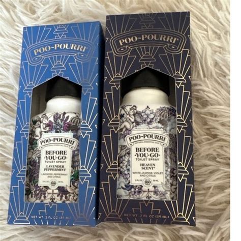 2 Poo Pourri Before You Go Toilet Spray Lavender Peppermint Heaven