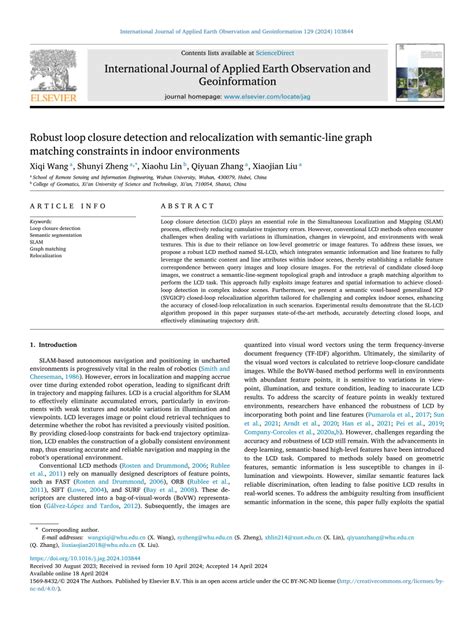 Pdf Robust Loop Closure Detection And Relocalization With Semantic
