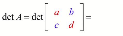 Determinant Of 2x2 Matrix Matrices The Determinant Of A 2×2 Matrix