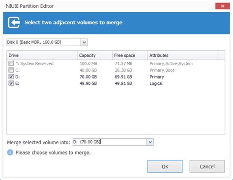 Detailed Steps To Merge Partitions In Windows 7 3264 Bit