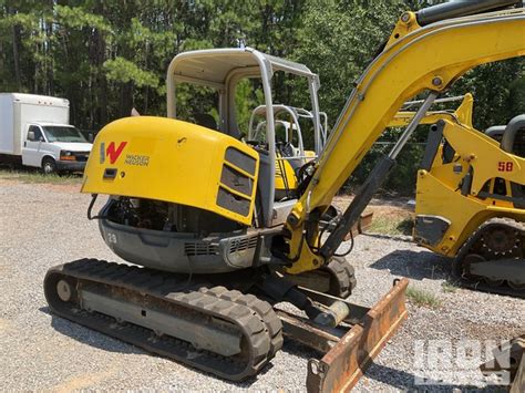 2019 Wacker Neuson Ez53 Mini Excavator Inoperable In Dothan Alabama