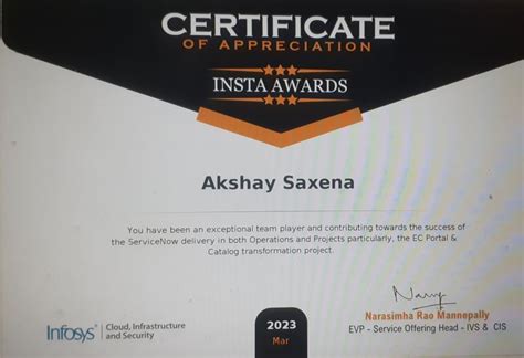 Akshay Saxena On Linkedin Happy To Share That I Have Received Another Insta Award 3rd In A Bucket