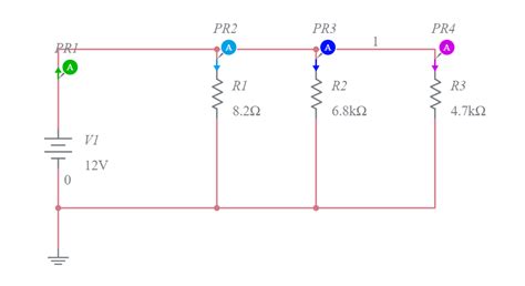 Parallel Circut 1 Multisim Live