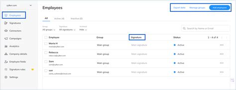 WiseStamp Integration Zoho Mail