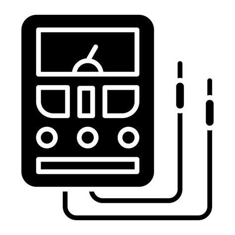 Multimeter Vector Icon 21648599 Vector Art At Vecteezy