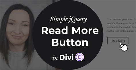 Divi Read More Button With Jquery ~ Divi Lover