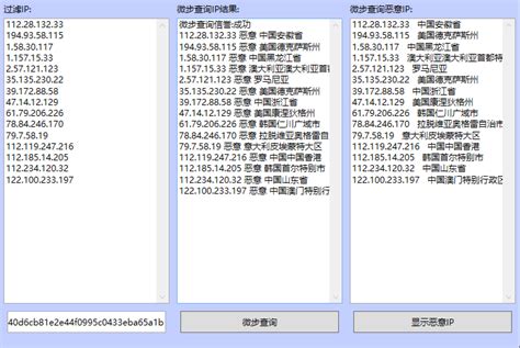 GitHub misaki7in ipfilter IP地址白名单过滤器可配合微步API分析护网蓝队重保工具